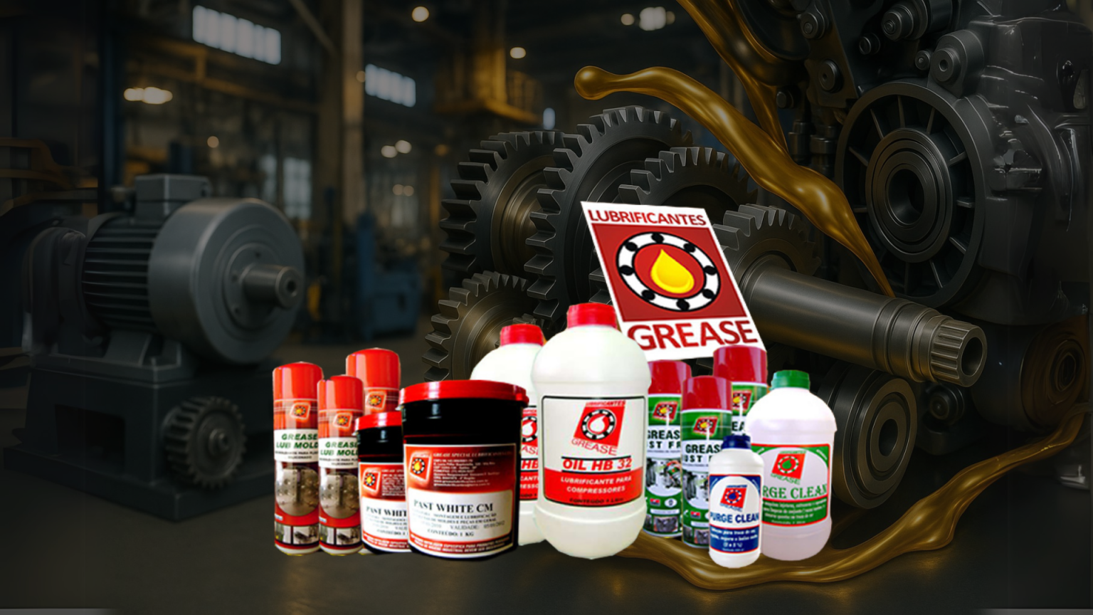 GREASE LUBRIFICANTES – SPECIAL LUBRIFICANTS FOR INDUSTRY